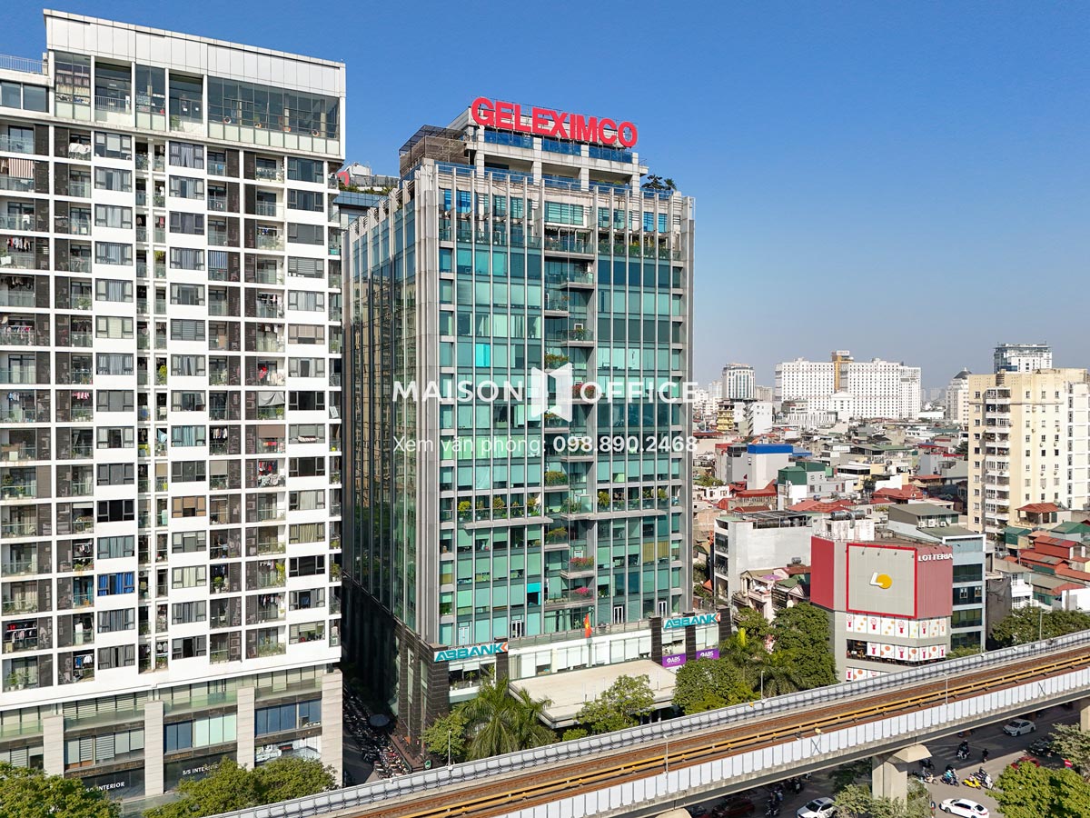 Geleximco Building - Office for lease in Dong Da district, Hanoi