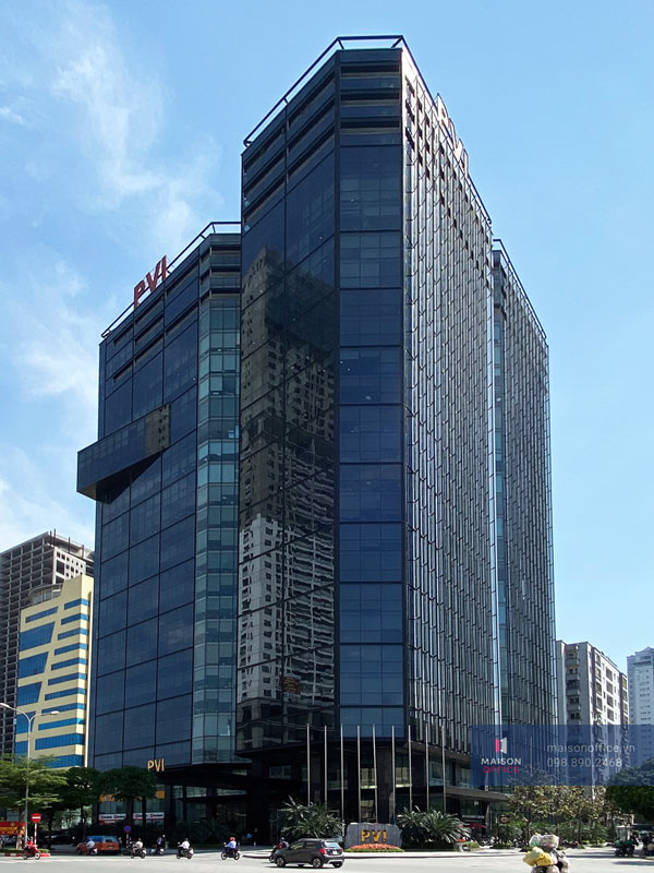 PVI Tower | 01 Pham Van Bach, Cau Giay | Office spaces for lease ...