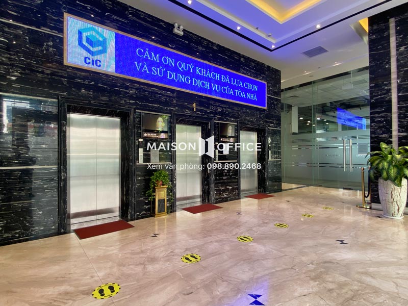 CIC Tower - Office for lease in Cau Giay district, Hanoi