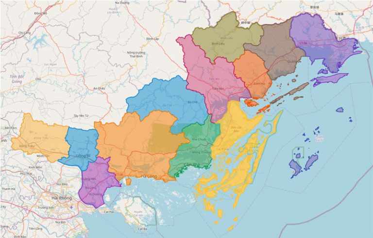 List of Northern provinces (Vietnam) and detailed map