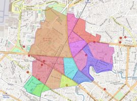 Administrative map of Ho Chi Minh City and 22 districts [Latest]