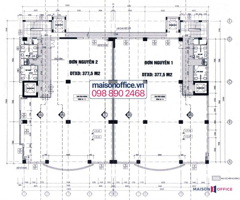 Tòa nhà Lucky Building | 79-81 Trần Thái Tông, Cầu Giấy | Văn phòng cho ...
