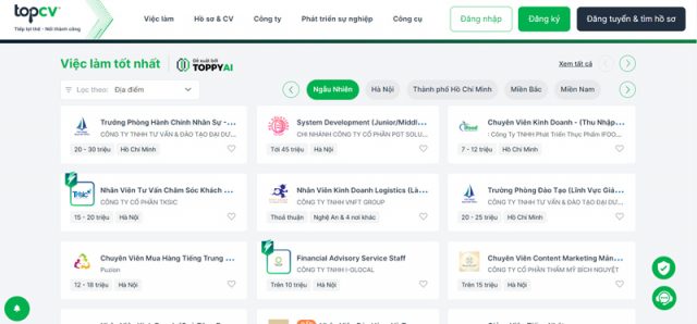 Top 15 trang tuyển dụng uy tín hàng đầu Việt Nam bạn phải biết