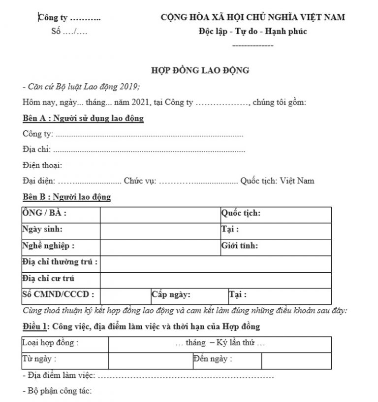 Hợp đồng là gì? Các loại hợp đồng phổ biến nhất hiện nay