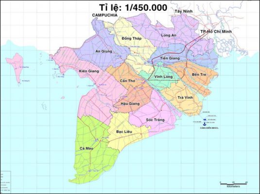 Miền Tây có bao nhiêu tỉnh? Bản đồ 13 tỉnh miền Tây chi tiết