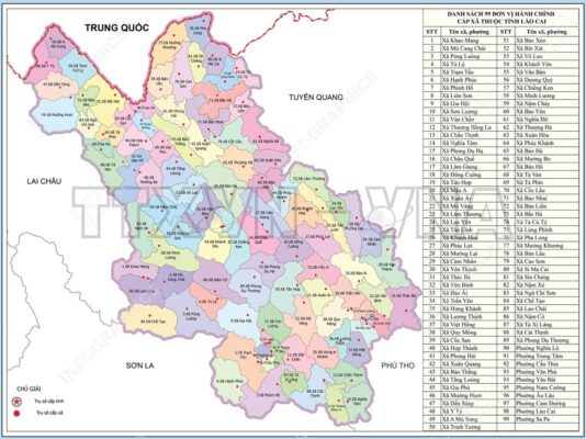 Bản đồ miền Bắc Việt Nam trước và sau sáp nhập khổ lớn - Maison Office