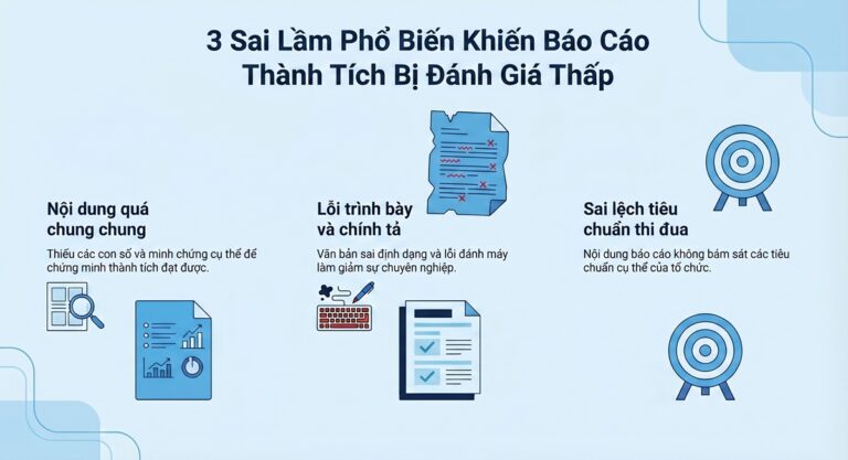 Mẫu báo cáo thành tích cá nhân mới nhất 2026 [Tải ngay] - Maison Office